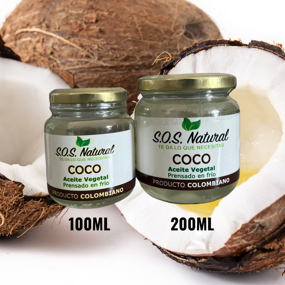 Aceite Vegetal de Coco – SOS NATURAL