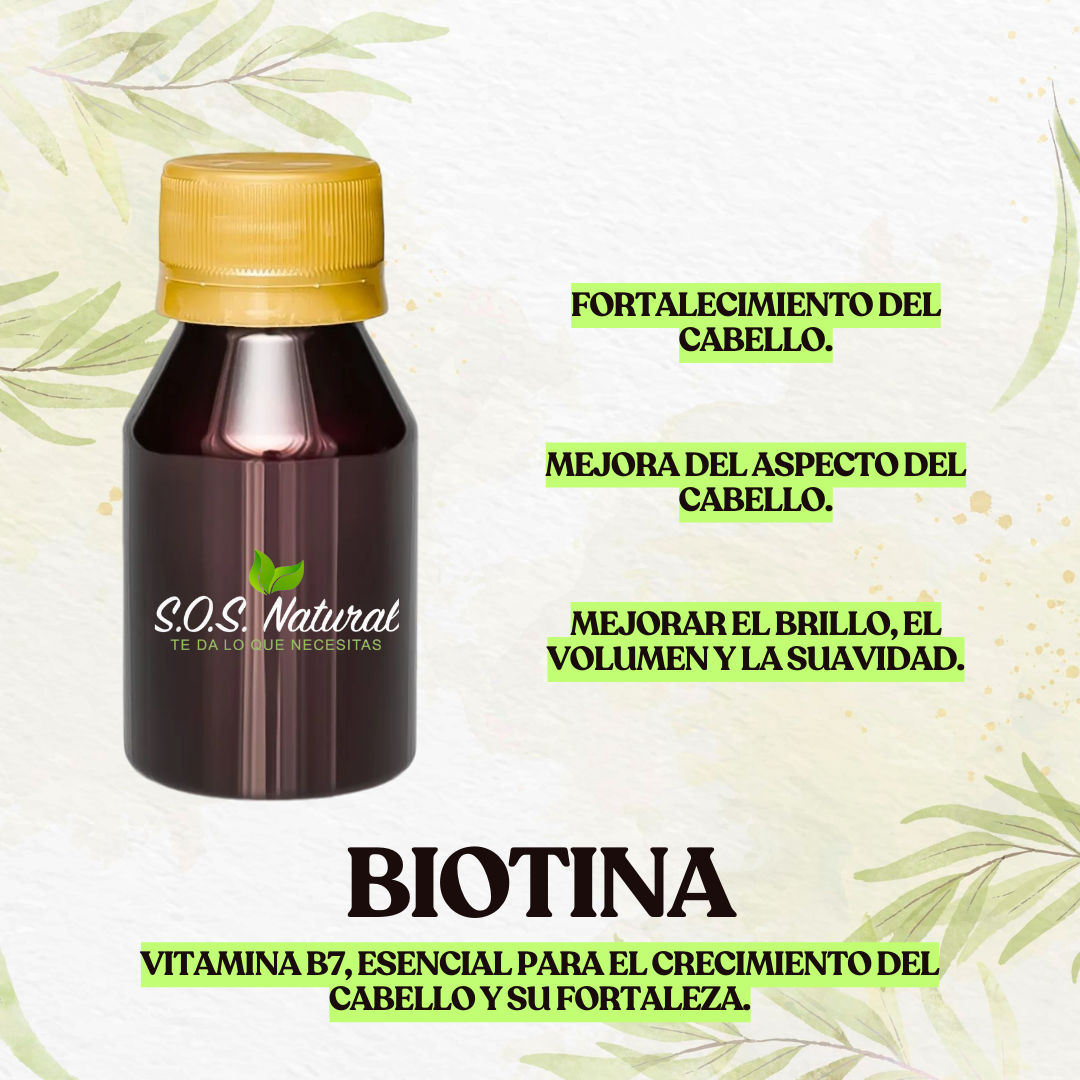 Biotina (vitamina B7) – SOS NATURAL