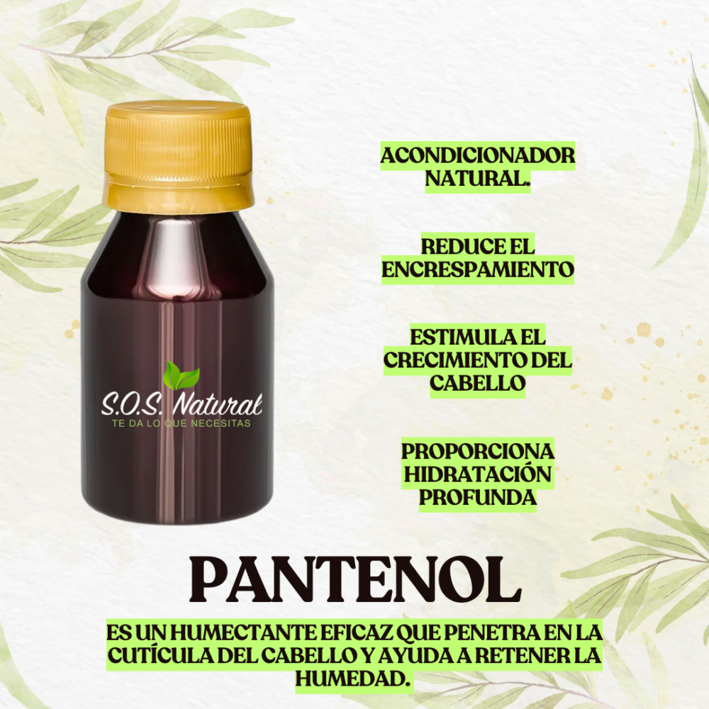 Pantenol (provitamina B5) – SOS NATURAL